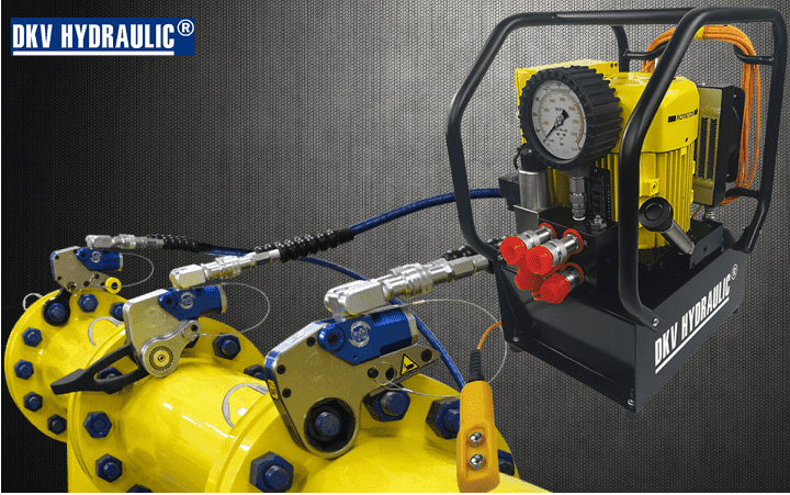 DKV VIET NAM CO.,LTD - Bơm cờ lê thủy lực DHC-4TW-2