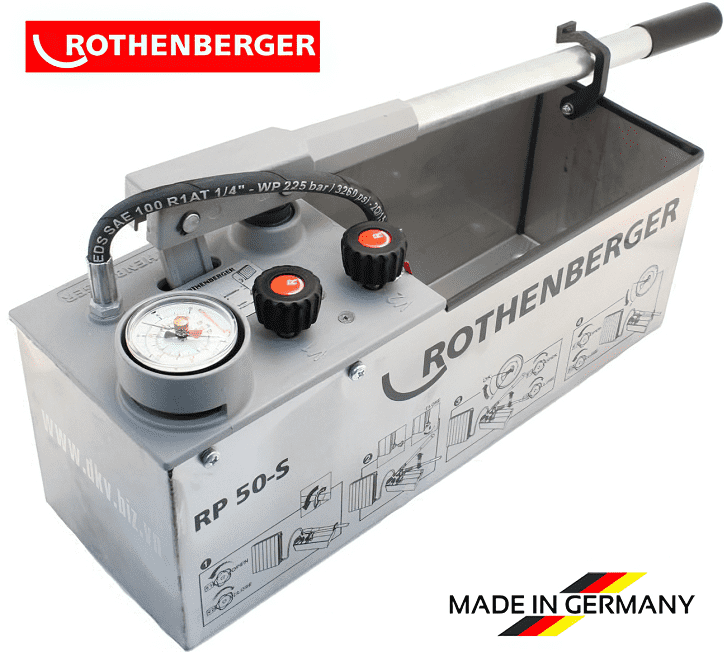 DKV VIET NAM CO.,LTD - Bơm test áp lực nước Rothenberger RP 50-S INOX
