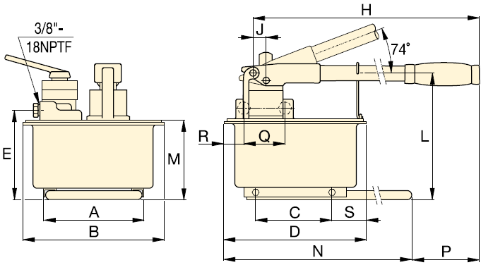 DKV VIET NAM CO.,LTD - Bơm thủy lực Enerpac P-464