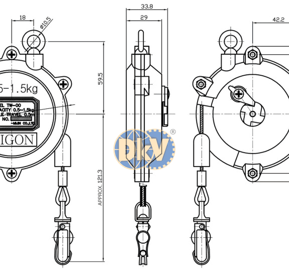 DKV VIET NAM CO.,LTD - Pa lăng cân bằng Tigon TW-00