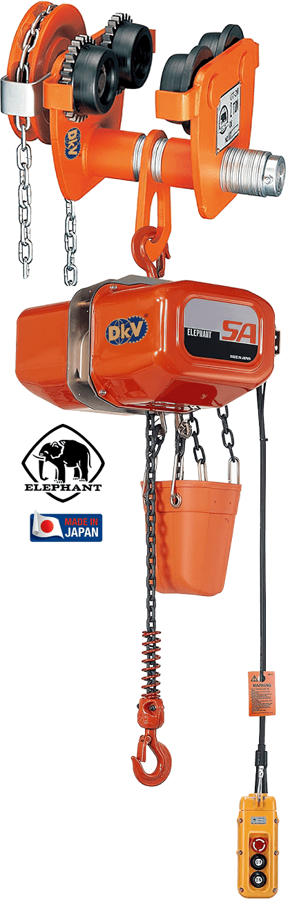 Pa lăng xích điện 1 tấn Elephant SAG-1 - DKV VIETNAM CO., LTD