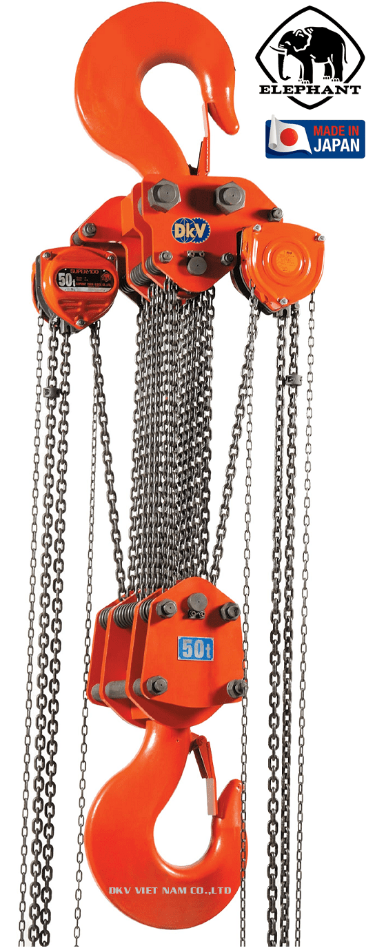 DKV VIET NAM CO.,LTD - Pa lăng xích kéo tay Elephant H-50