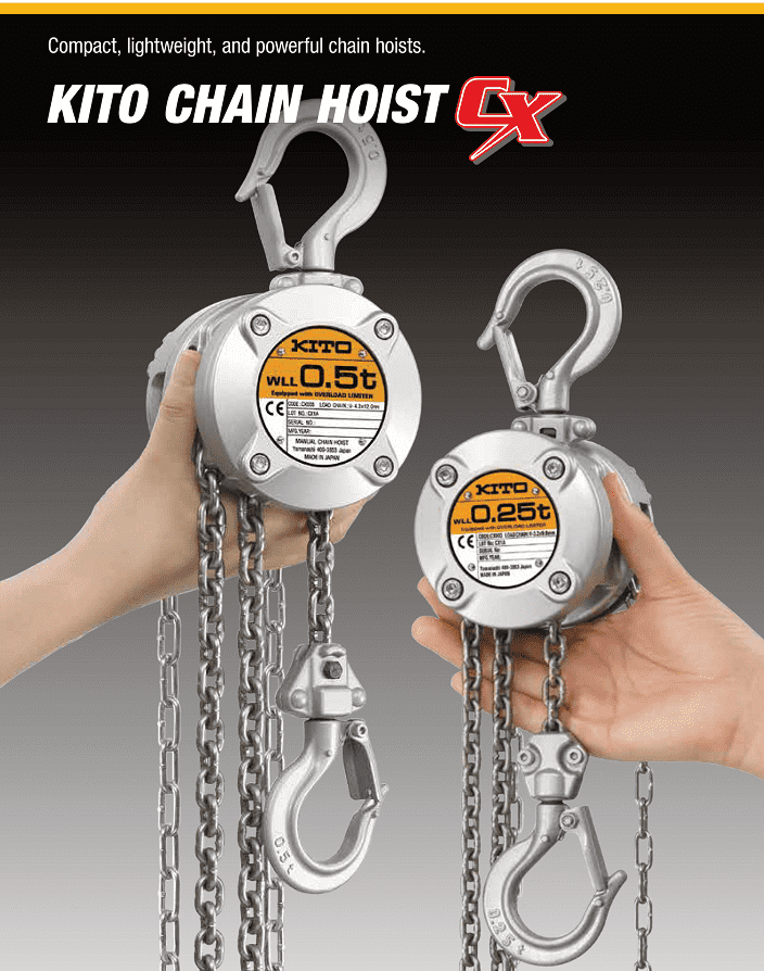 DKV VIET NAM CO.,LTD - Pa lăng xích kéo tay Kito CX003