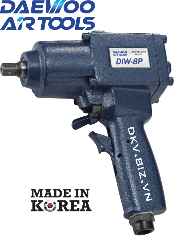 DKV VIET NAM CO.,LTD - Súng siết bulong khí nén Daewoo DIW-8P